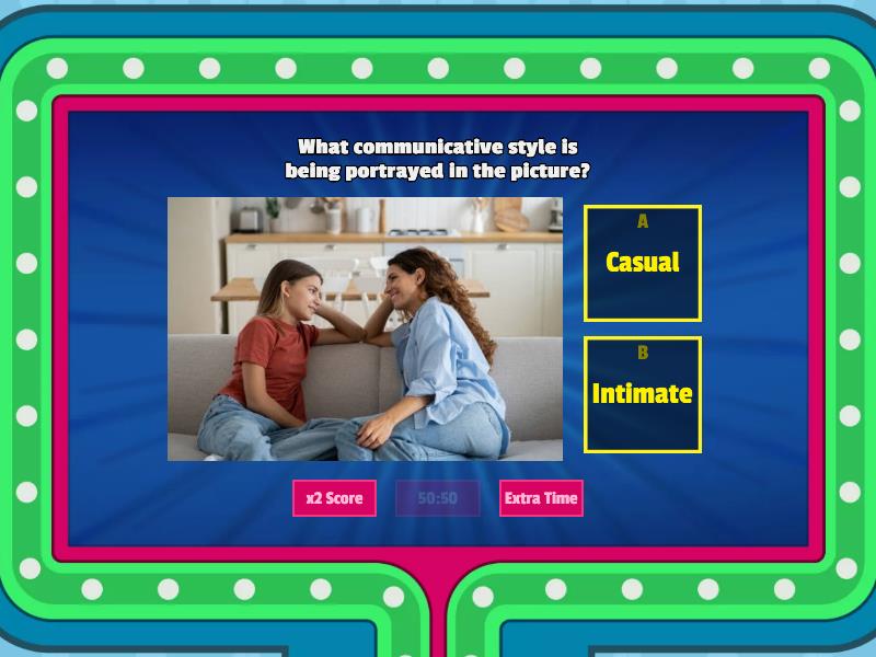 Communicative Style - Gameshow quiz