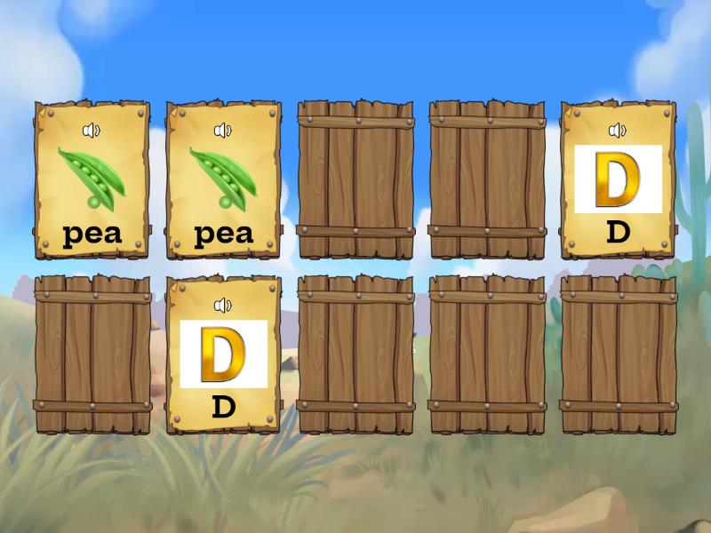 Wild West - Matching pairs