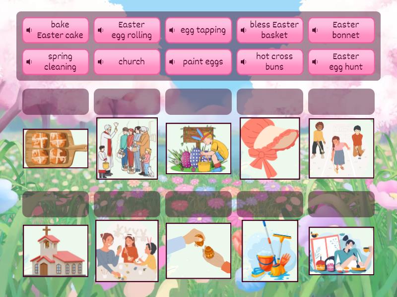 Easter traditions - Match up