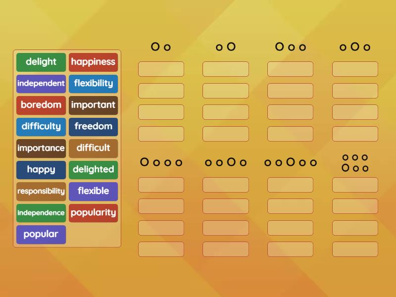 SP4 School days - lesson 3 Pronunciation - Group sort