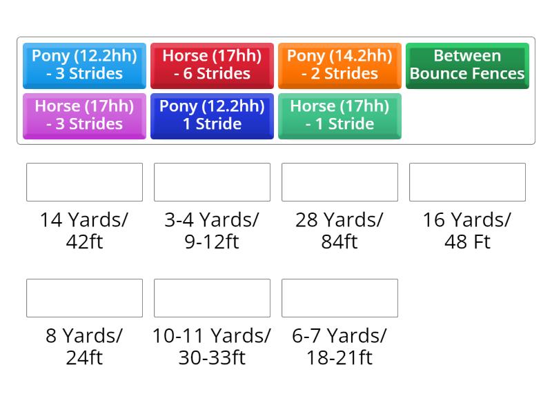 Match the distances! You can use a calculator. - Associação