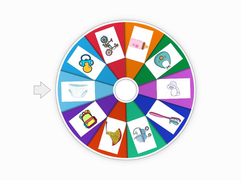 ELEMENTOS DE BEBES Y NIÑOS/NIÑAS - Random wheel
