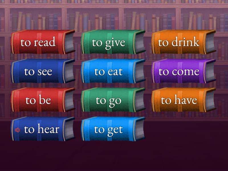 unit 8 B irregular verbs - Flip tiles