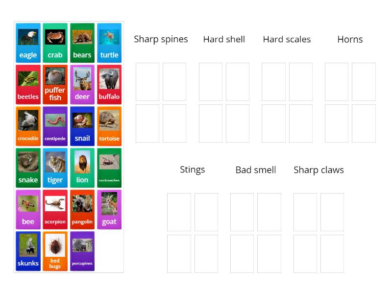 Protection from Enemies (Special Characteristics) - Group sort