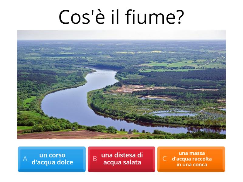 Il fiume - Quiz