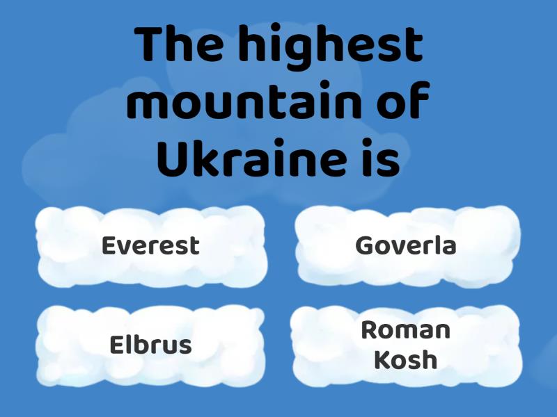 Ukraine facts - Quiz