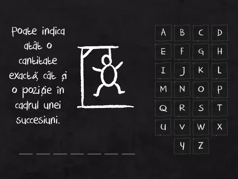 Recapitula Română - Hangman