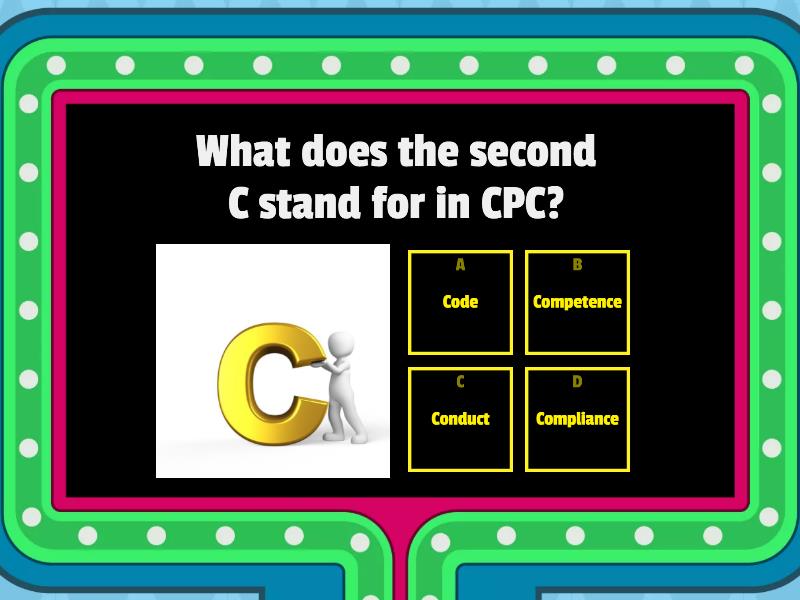 CPC Disability Awareness - Gameshow quiz
