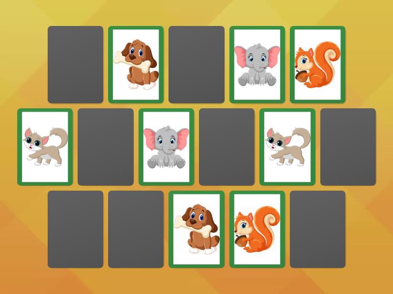 Juego de memoria - Matching pairs