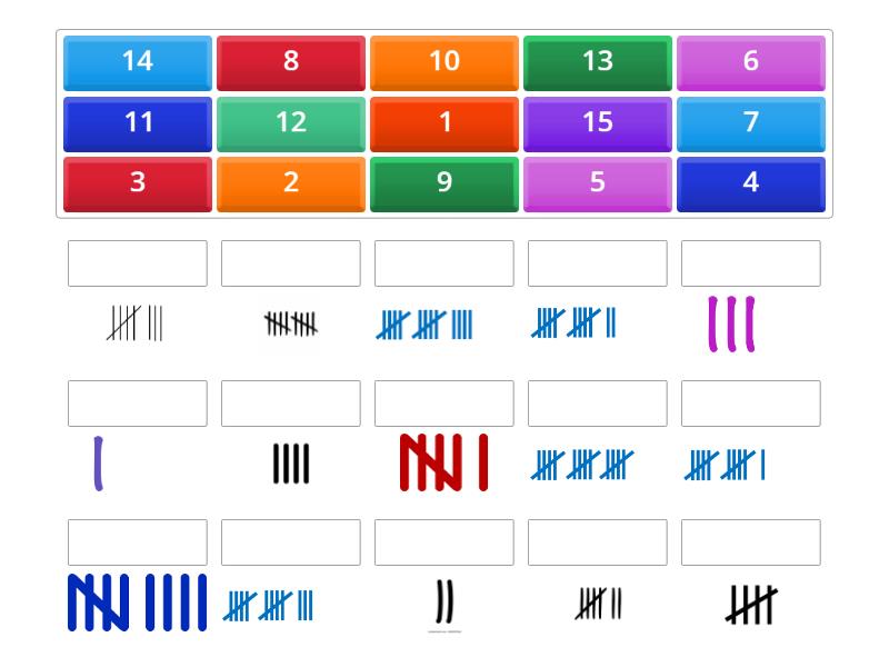 Tally charts - Match up
