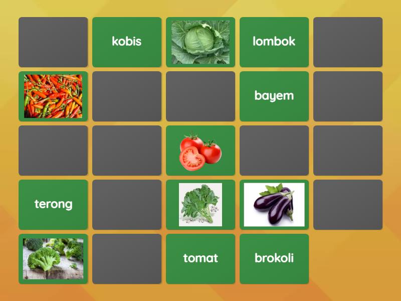 basa jawa kelas 1 - Matching pairs