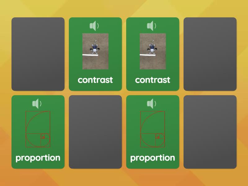 Principles of Design - Matching pairs