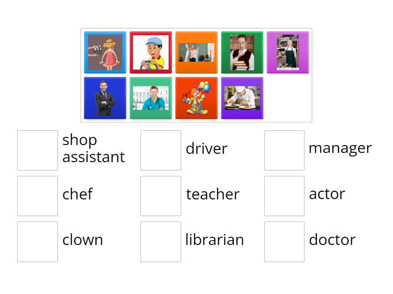 Professions - Match up