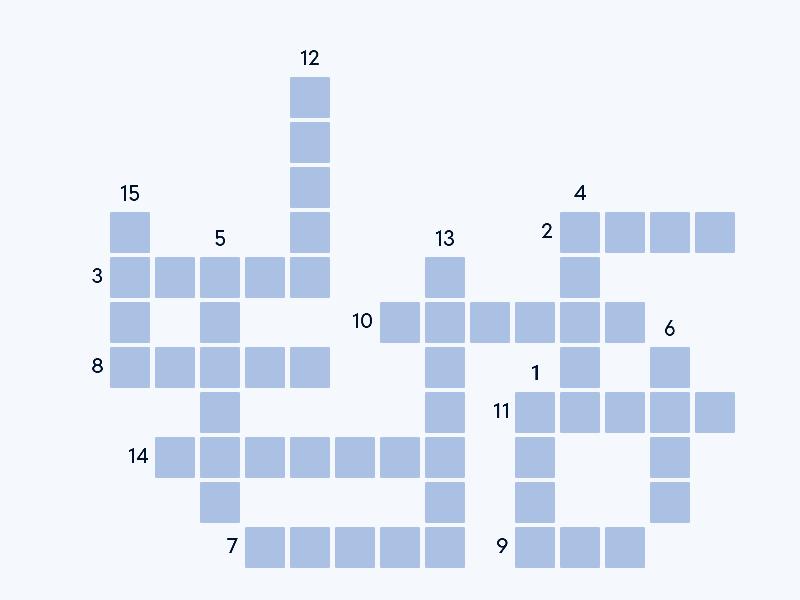 Past Participle Practice - Crossword