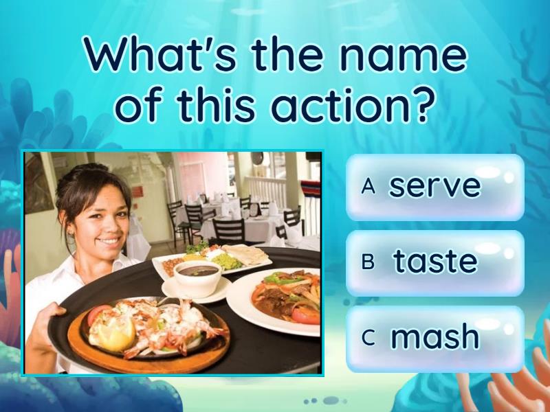 3 - Vocabulary Unit 3 Kids Can Cook - Quiz