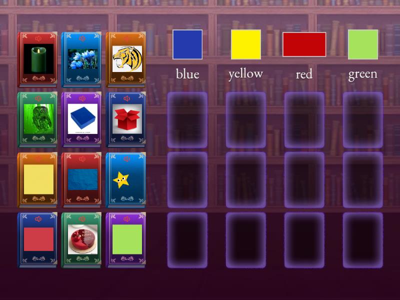 colours - Group sort