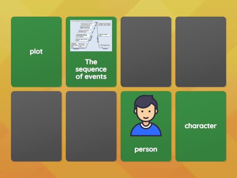 Story elements - Matching pairs