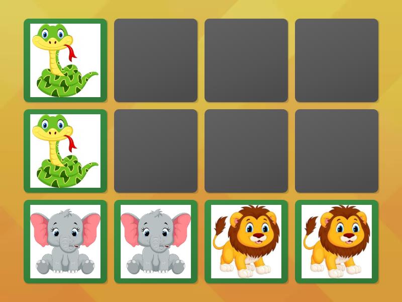 juego de memoria - Matching pairs
