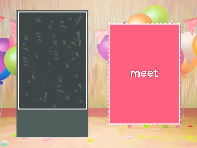 Irregular verbs - Speaking cards