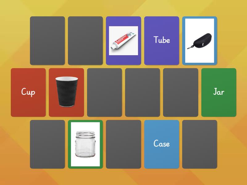 Containers - Matching pairs