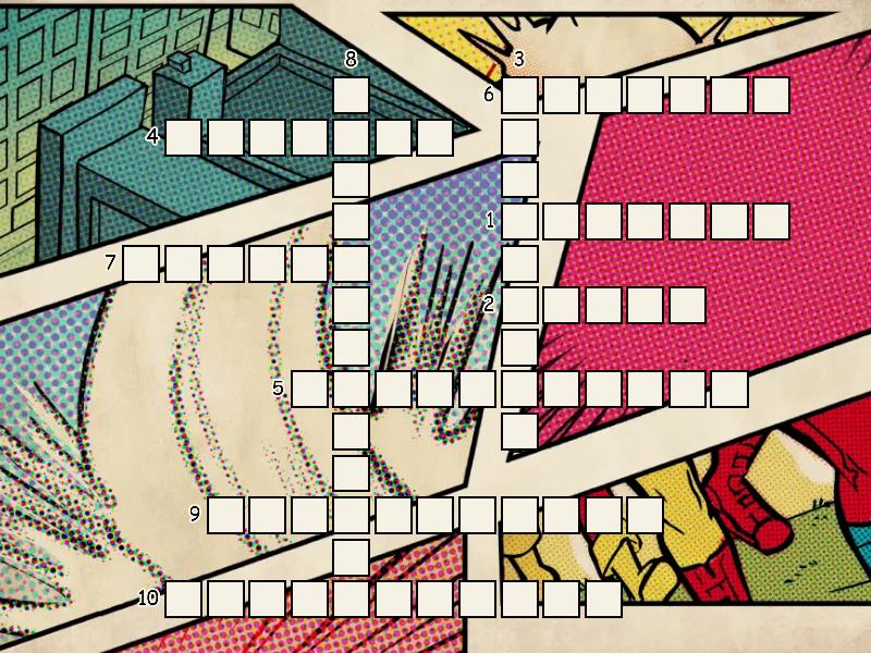 FF4 Unit 9 Flashcards - Crossword