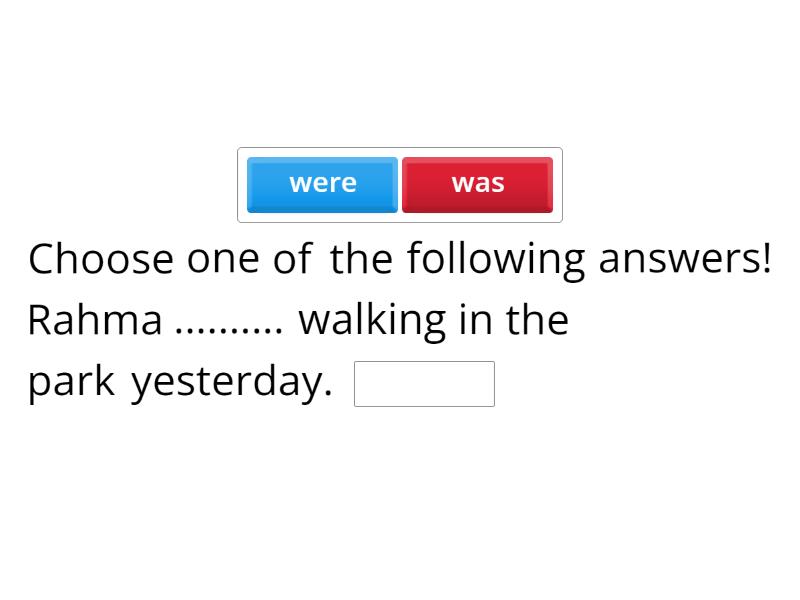 Past Continuous Tense Part 1 - Completar la frase