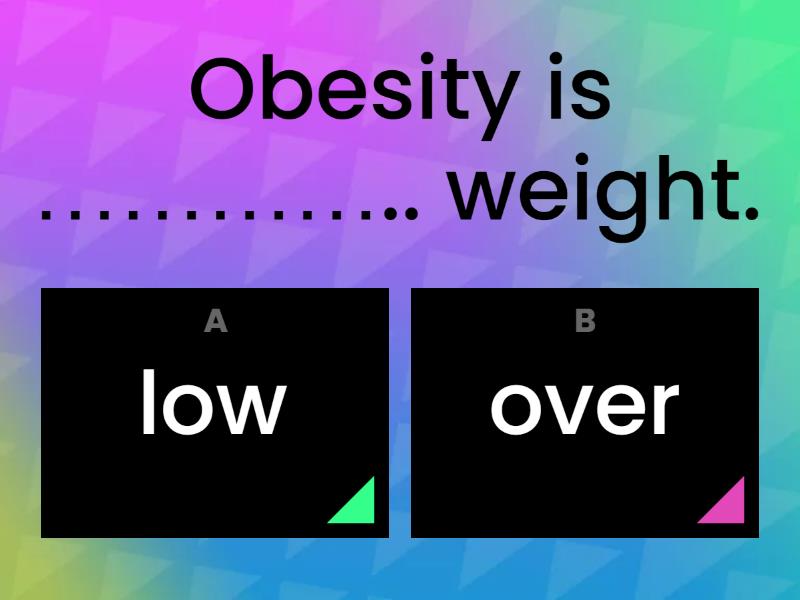Obesity - Quiz