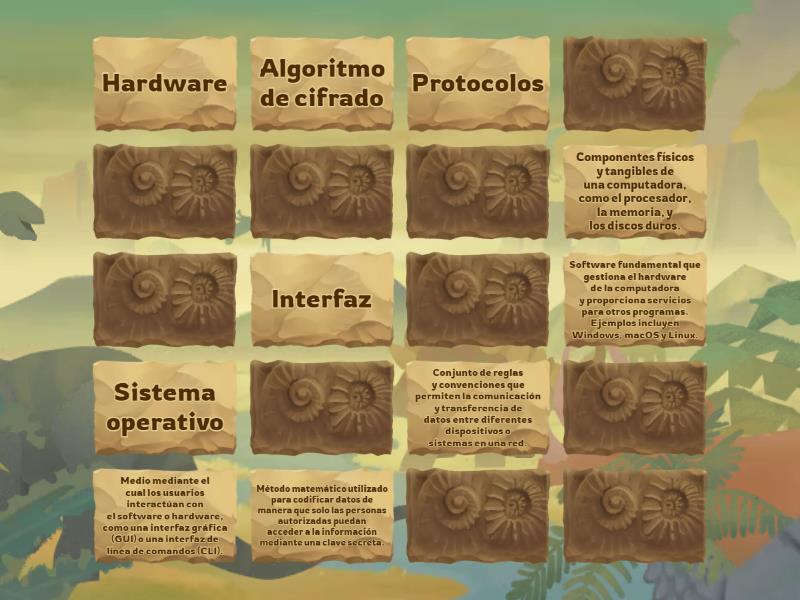Memorama Informática - Matching pairs