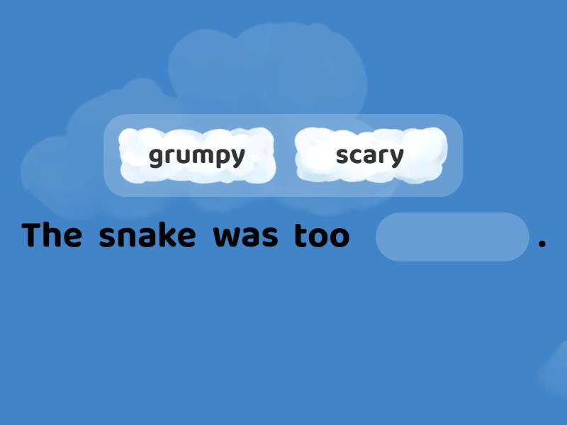 Dear Zoo 4 (english._.kids) - Complete the sentence