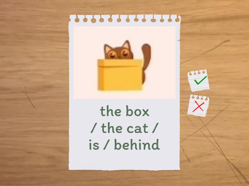 Sentence - Flash cards