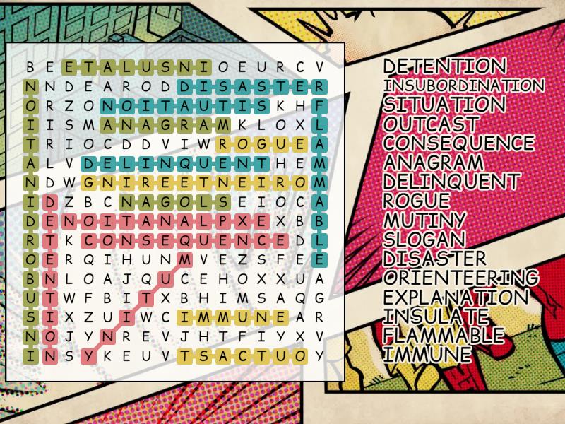 Mars Patel Season 1 Episodes 1-4 - Sopa de letras