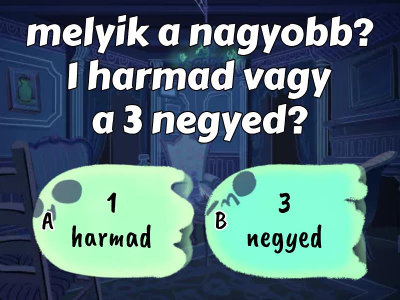 Matematika 4.osztály törtek - Kvíz