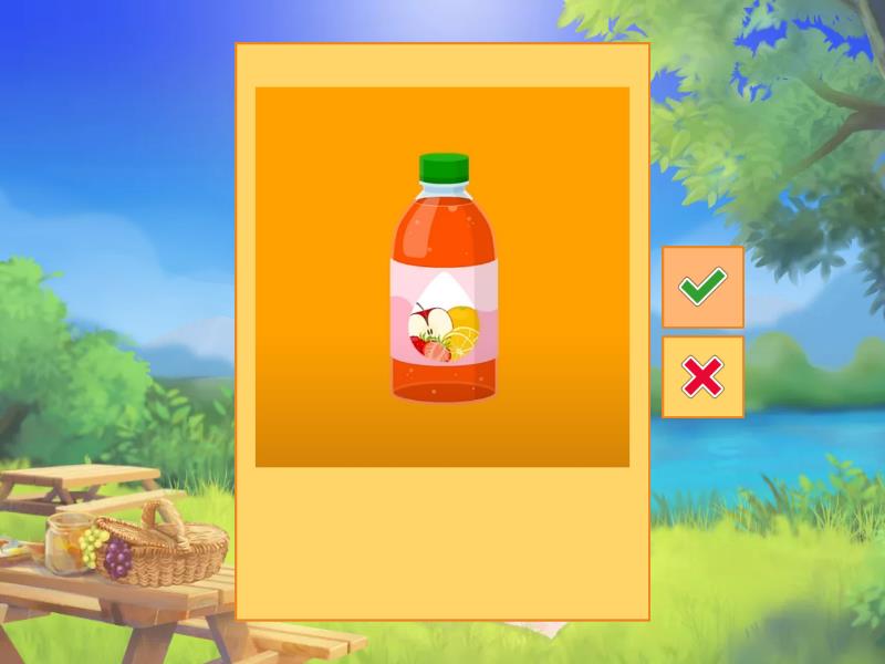 Drinks - Flash cards