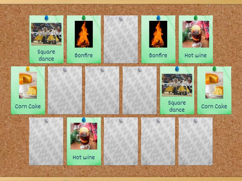 June Party- Memory Game - Matching pairs