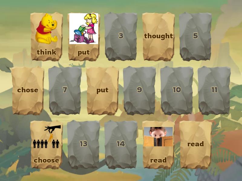 KB4 Unit 6 irregular verbs - Parejas