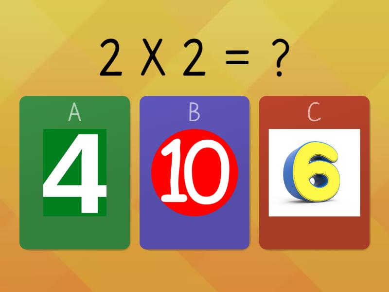 MULTIPLICATION TABLE 2 - Cuestionario