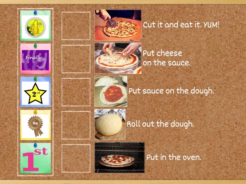 RAZE15 How to make a pizza - Match up