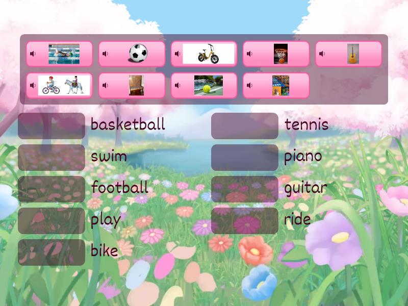 Kid's box 1 Actions (Unit 9) - Match up
