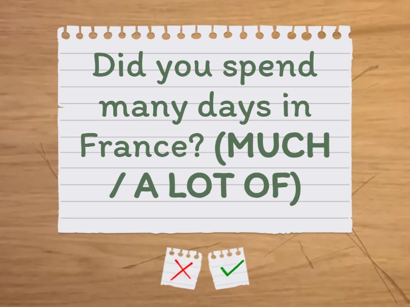 Quantifiers practice - Flash cards