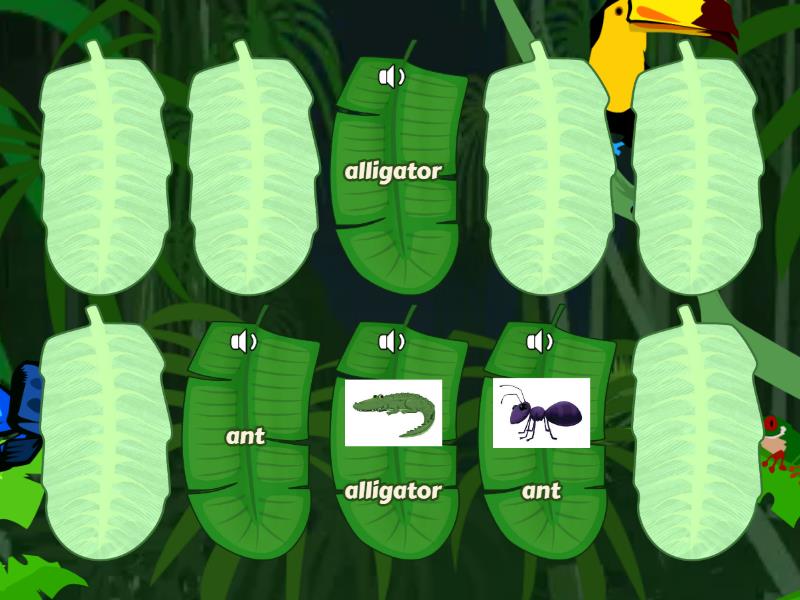 Letter Aa - Matching pairs