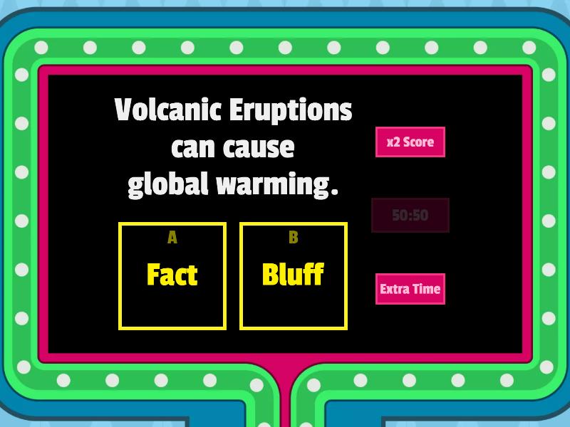 Fact or Bluff - Gameshow quiz