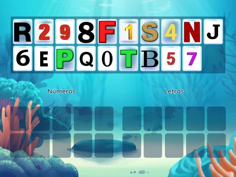 numeros e letras - Group sort