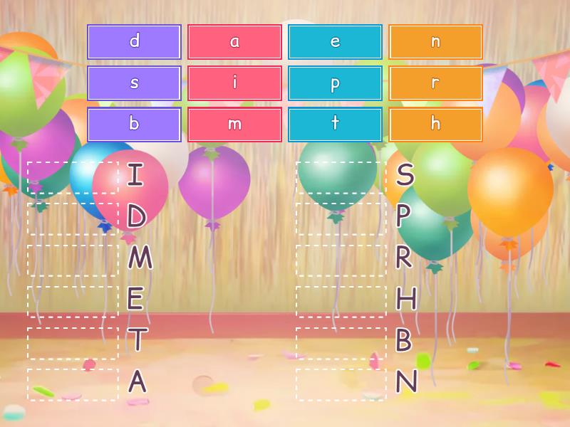 Test after Hickey Lesson 10 (capital letters) - Match up