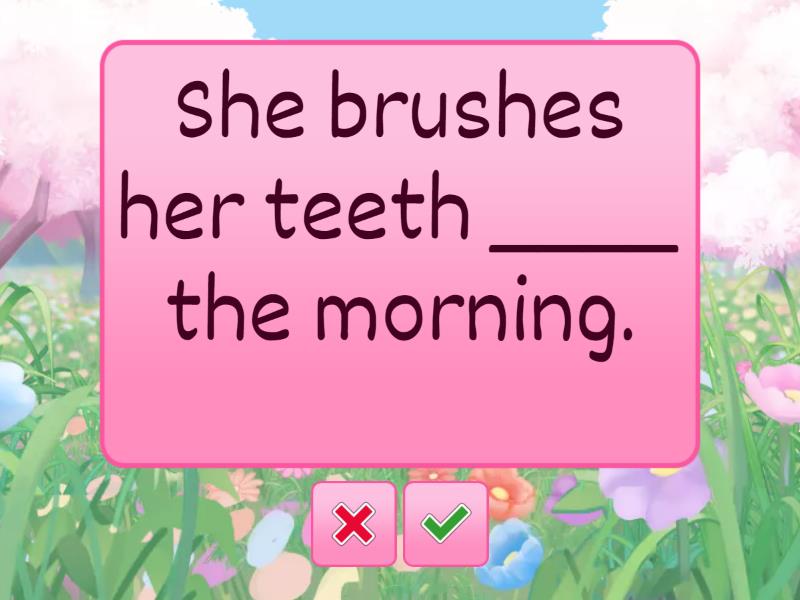 GG2 Unit 1 prepositions of time (ex. 5 extra tasks) - Tarjetas flash