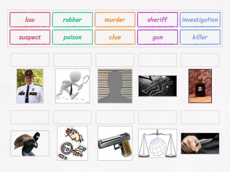 vocabulary police - Match up