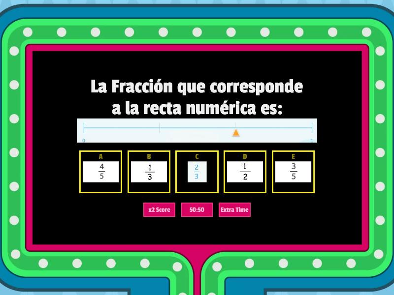 Representacion de Fracciones en la recta numerica y Fracciones ...
