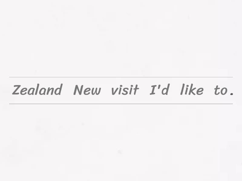 7A-1d Verbs + infinitive - Unjumble