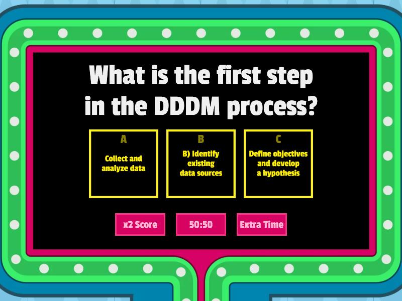 DDDMP - Gameshow quiz