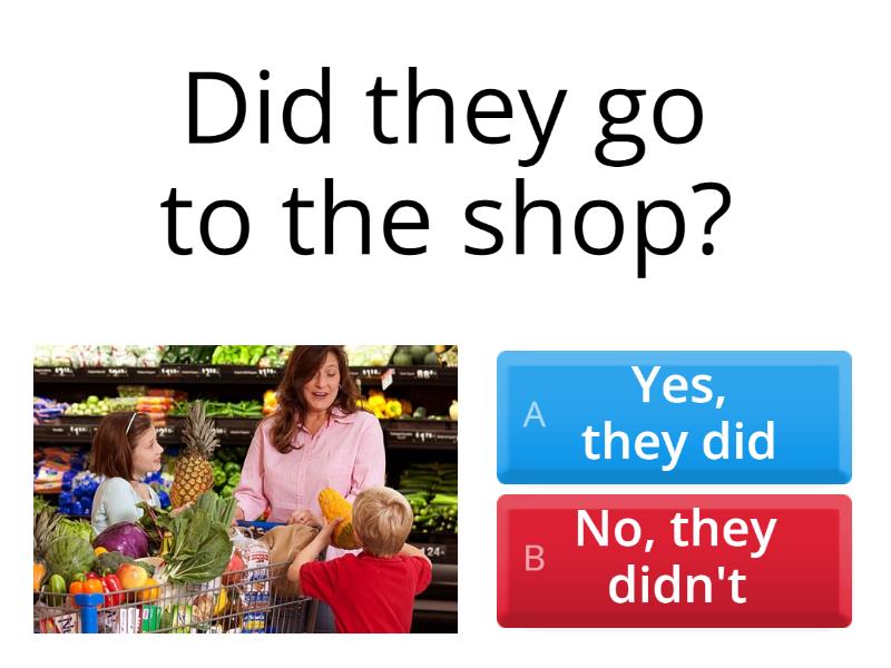 Past simple questions - Quiz