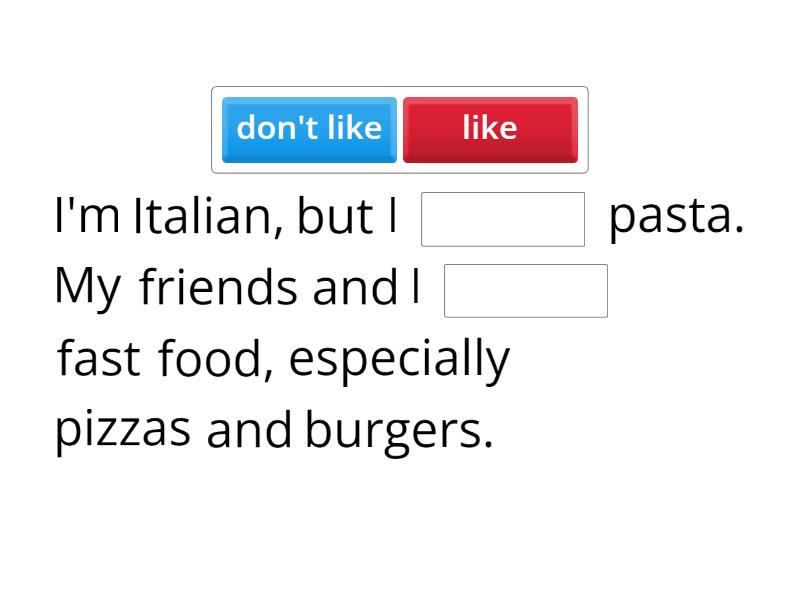 B ONE 3A present simple - Complete the sentence